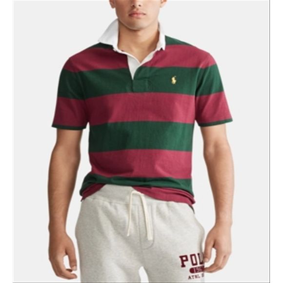 Polo Ralph Lauren | Shirts | Polo Ralph Lauren Mens Rustic Rugby Polo ...